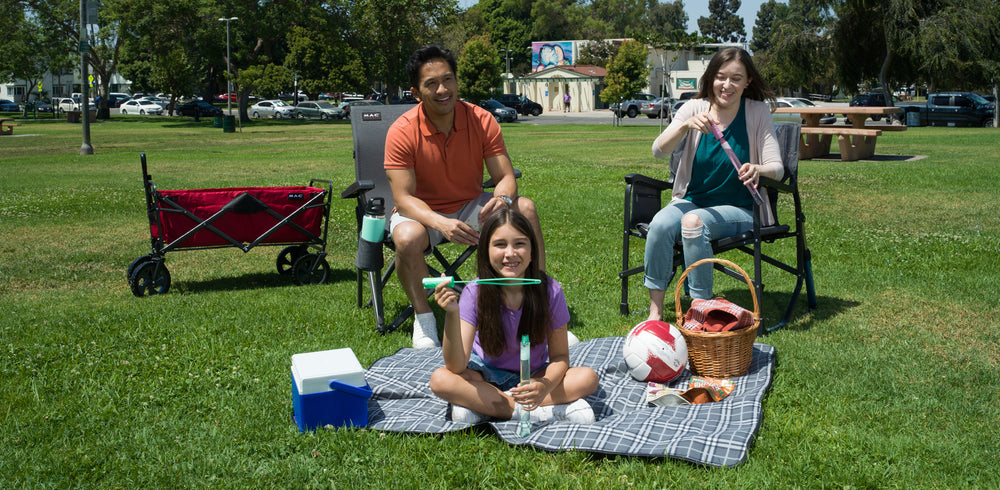 Heated Director's Chair